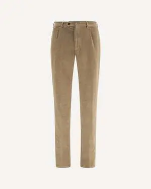 GERMANO Corduroy Pants - Brown