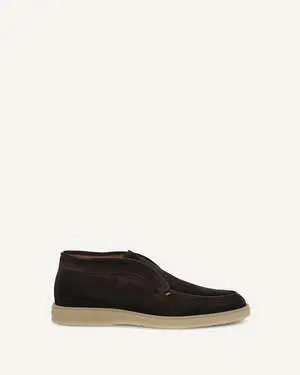 Santoni Digits Suede Loafers