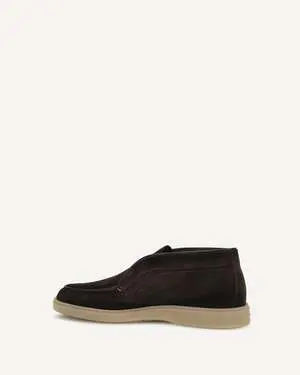 Santoni Digits Suede Loafers