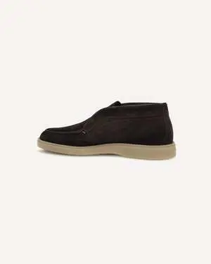Santoni Digits Suede Loafers