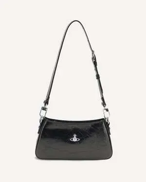 VIVIENNE WESTWOOD Tasha Mini Croc Shoulder Bag