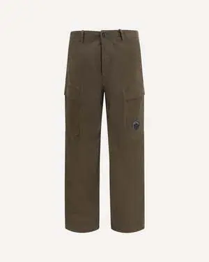 C.P. COMPANY Stretch Cotton Satin Cargo Pants