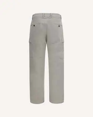 C.P. COMPANY Stretch Cotton Satin Cargo Pants