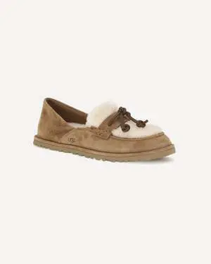 UGG Zora Suede Loafers - Beige