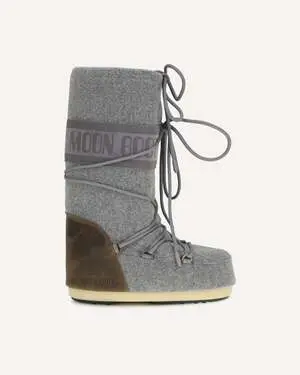 Moon Boot Mb Icon Nubuck Felt Snow Boots