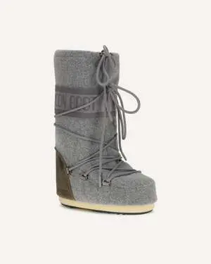 Moon Boot Mb Icon Nubuck Felt Snow Boots