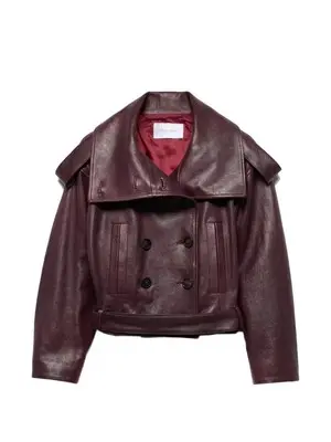 7 FOR ALL MANIKIND 7 For All Mankind Double Breasted High Neck Short Jacket