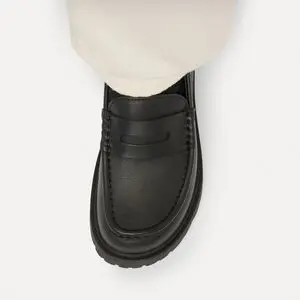 BIRKENSTOCK Highwood Loafer In Natural Leather