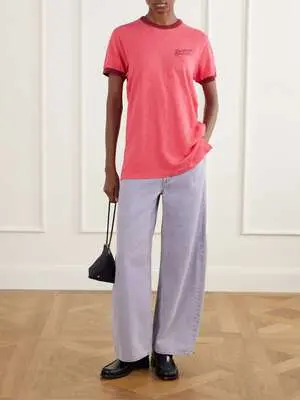 SANDERLAK Cotton-jersey T-shirt