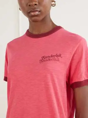 SANDERLAK Cotton-jersey T-shirt