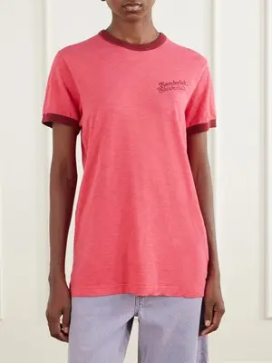 SANDERLAK Cotton Jersey T-shirt