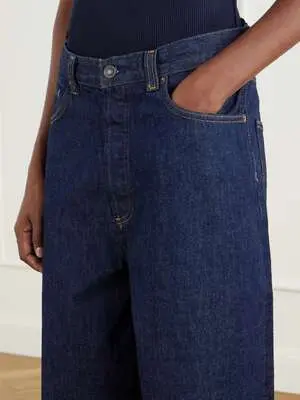 AGOLDE Rounded Baggy Regenerative Cotton Mid-rise Wide-leg Jeans