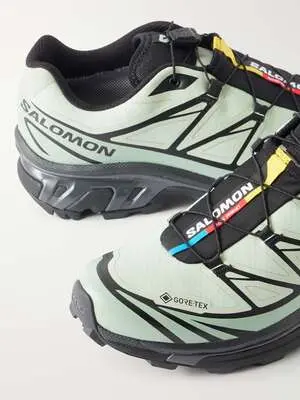 SALOMON Xt-6 Gtx Rubber-trimmed Mesh Sneakers