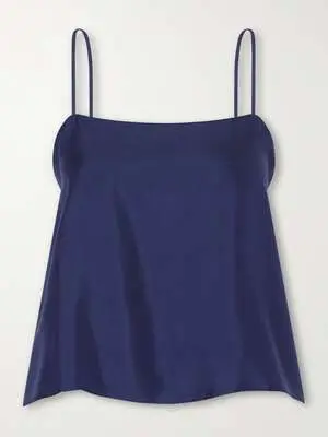 Comme Si Everyday Silk-satin Cami