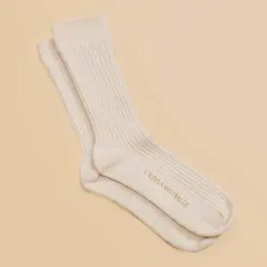 Olivia Von Halle Spencer Alaska Ivory Socks