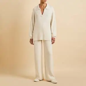 Olivia Von Halle Hutton Alaska Ivory Knitwear