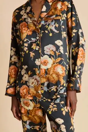 Olivia Von Halle Lila Evora Floral Pajamas