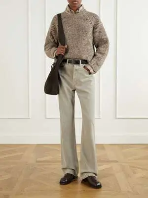 &daughter Ribbed Mélange Wool Sweater