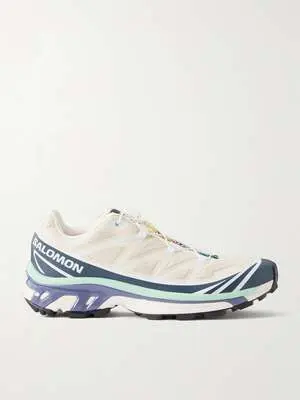 SALOMON Xt-6 Rubber-trimmed Mesh Sneakers