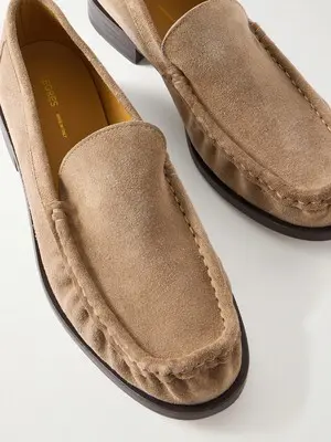 Legres Suede Loafers - Brown