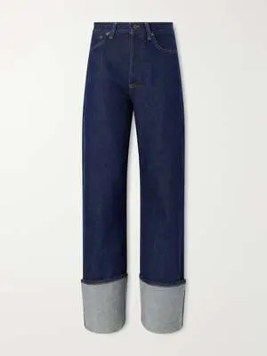 AGOLDE Big Cuff Jean Mid-rise Wide-leg Jeans