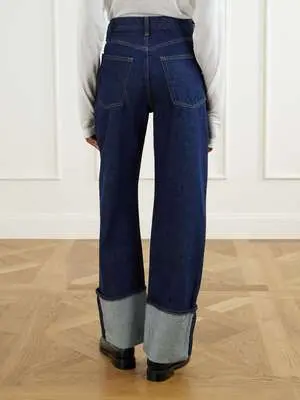 AGOLDE Big Cuff Jean Mid-rise Wide-leg Jeans