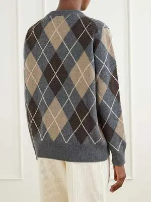 &daughter Ava Argyle Wool Sweater