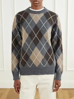 &daughter Ava Argyle Wool Sweater