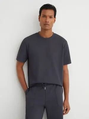 REISS Day T-shirt Airforce Blue
