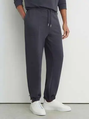 REISS Crescent Joggers - Airforce Blue