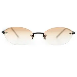 6FIFTYTWO® Oval Rimless Sunglasses - Orange