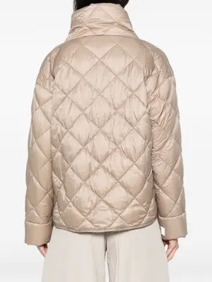 Max Mara Quilted Down Jacket