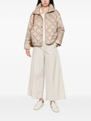 Max Mara Quilted Down Jacket