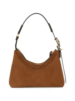 Etro Small Suede Hobo Bag - Brown