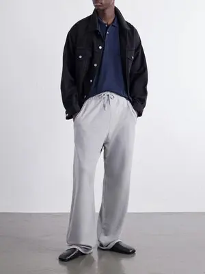 JAMES PERSE Cotton-jersey Polo Shirt
