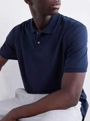 JAMES PERSE Cotton-jersey Polo Shirt