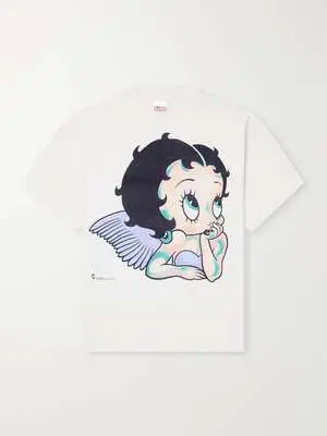 SAINT MXXXXXX Printed Cotton-jersey T-shirt