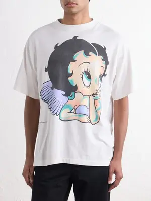 SAINT MXXXXXX Printed Cotton-jersey T-shirt