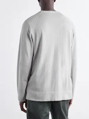JAMES PERSE Garment-dyed Sweatshirt - Gray