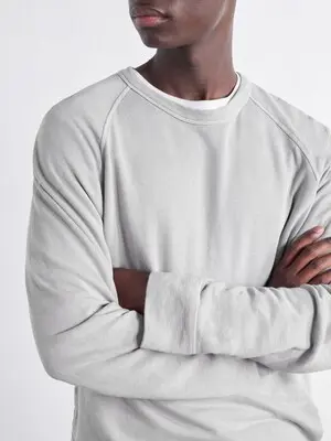 JAMES PERSE Garment-dyed Sweatshirt - Gray