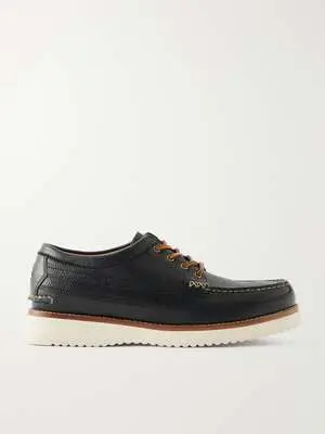 Polo Ralph Lauren Jett Full-grain Leather Derby Shoes
