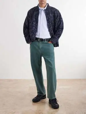 Folk Barrel-leg Jeans
