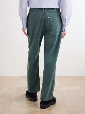 Folk Barrel-leg Jeans