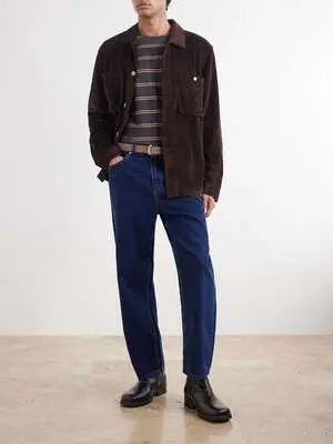 Folk Barrel-leg Jeans