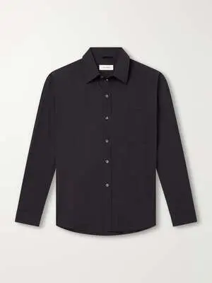 MFPEN Executive Striped Cotton-poplin Shirt