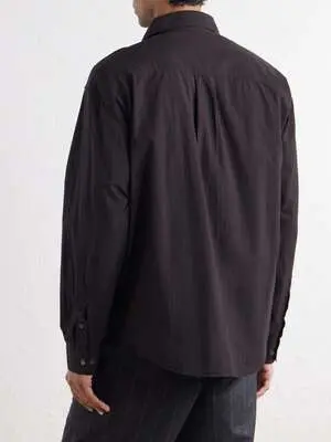 MFPEN Executive Striped Cotton-poplin Shirt