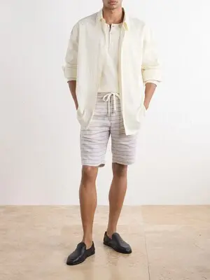 Eleventy Linen Shorts