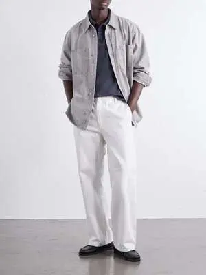 JAMES PERSE Slim-fit Supima Cotton-jersey Polo Shirt