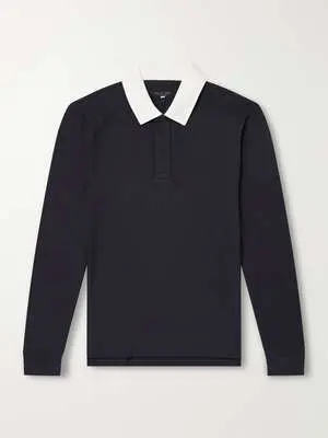 Rag & Bone Cotton-piqué Polo Shirt