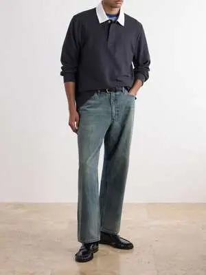 Rag & Bone Cotton-piqué Polo Shirt